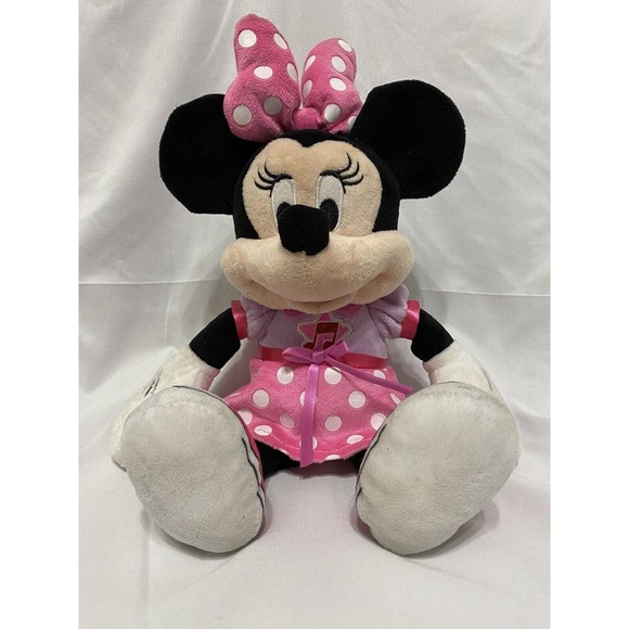 Disney | Toys | Disney Clubhouse Fun Minnie Mouse Plush 4 Singing Doll ...